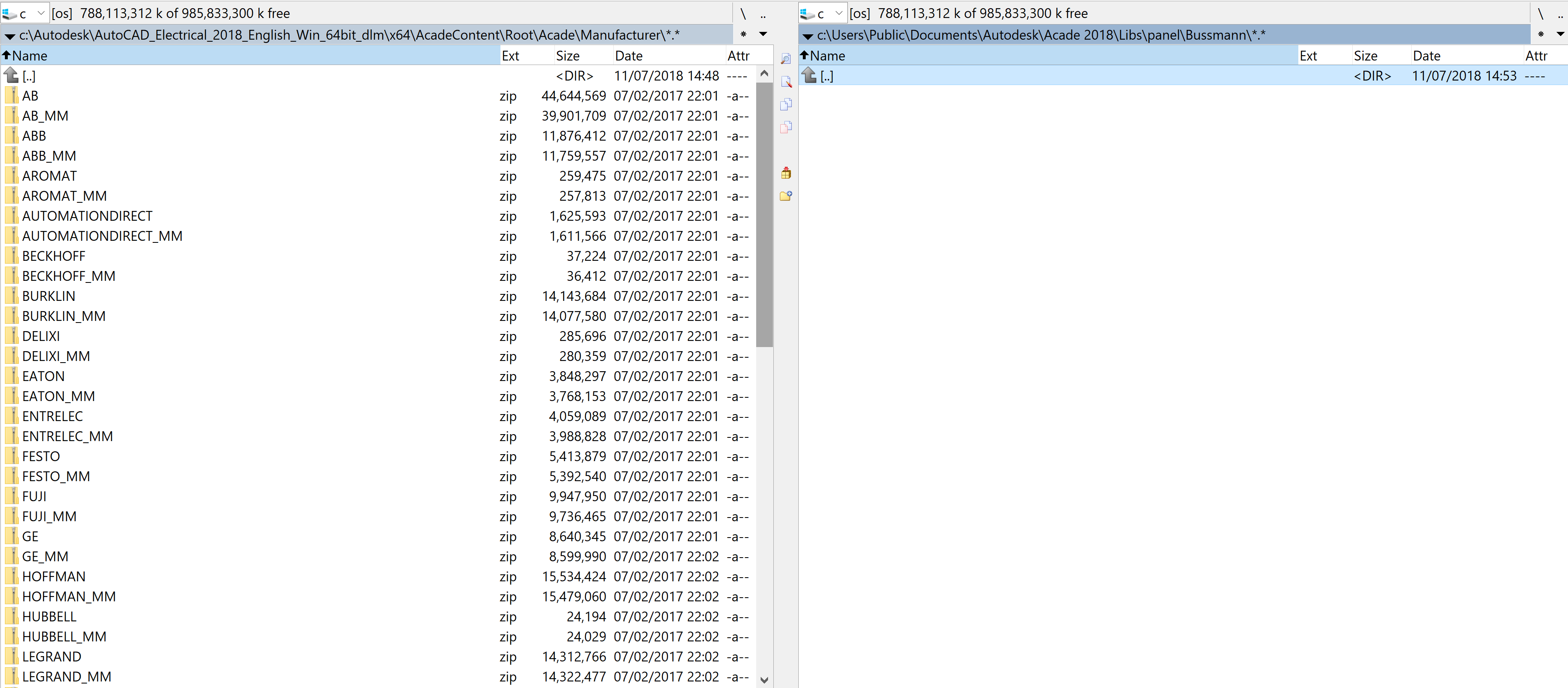 Problems adding Manufacturer Libraries in AutoCAD Electrical 2018 - Autodesk Community