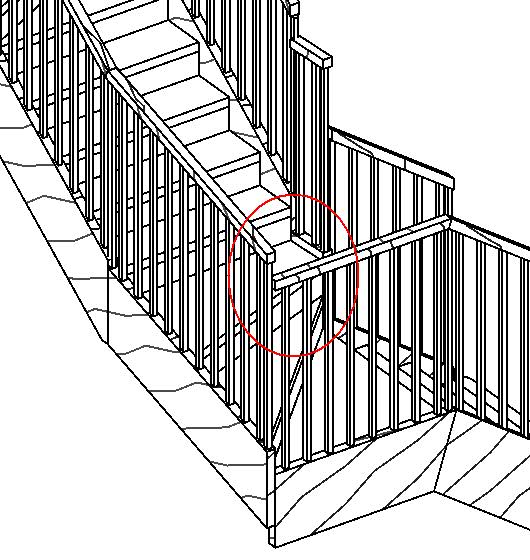Stair rail gaps - Autodesk Community