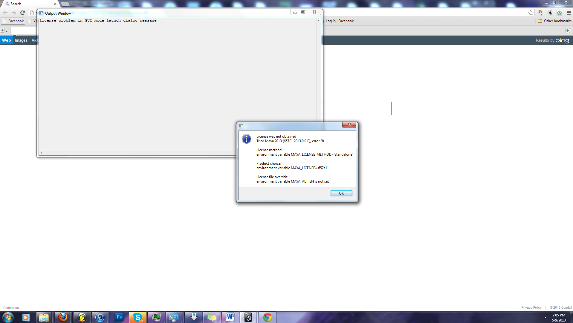 Solved: Maya 2013 student (License not obtained) - Autodesk Community