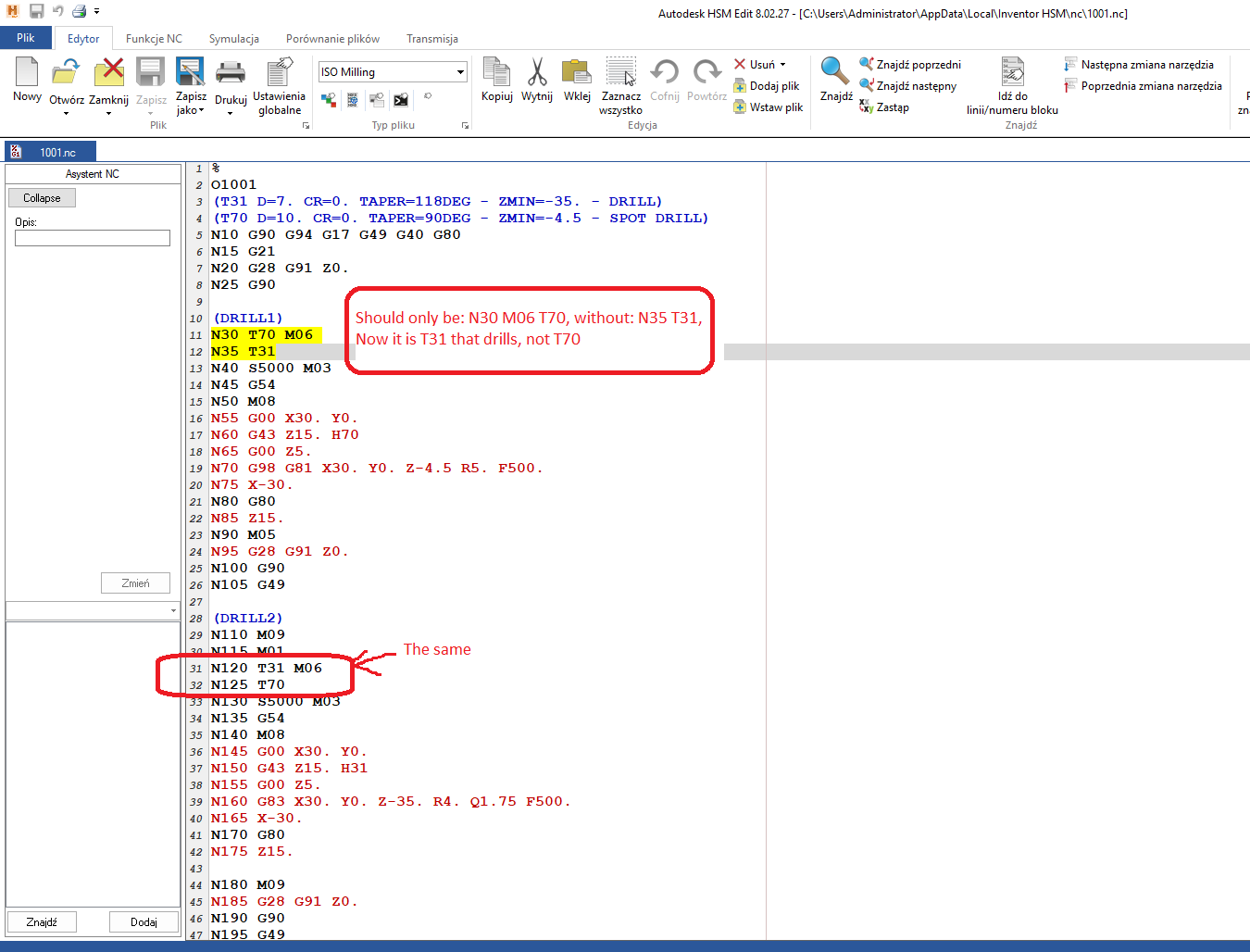 Solved: Reverse tool numbering - Autodesk Community