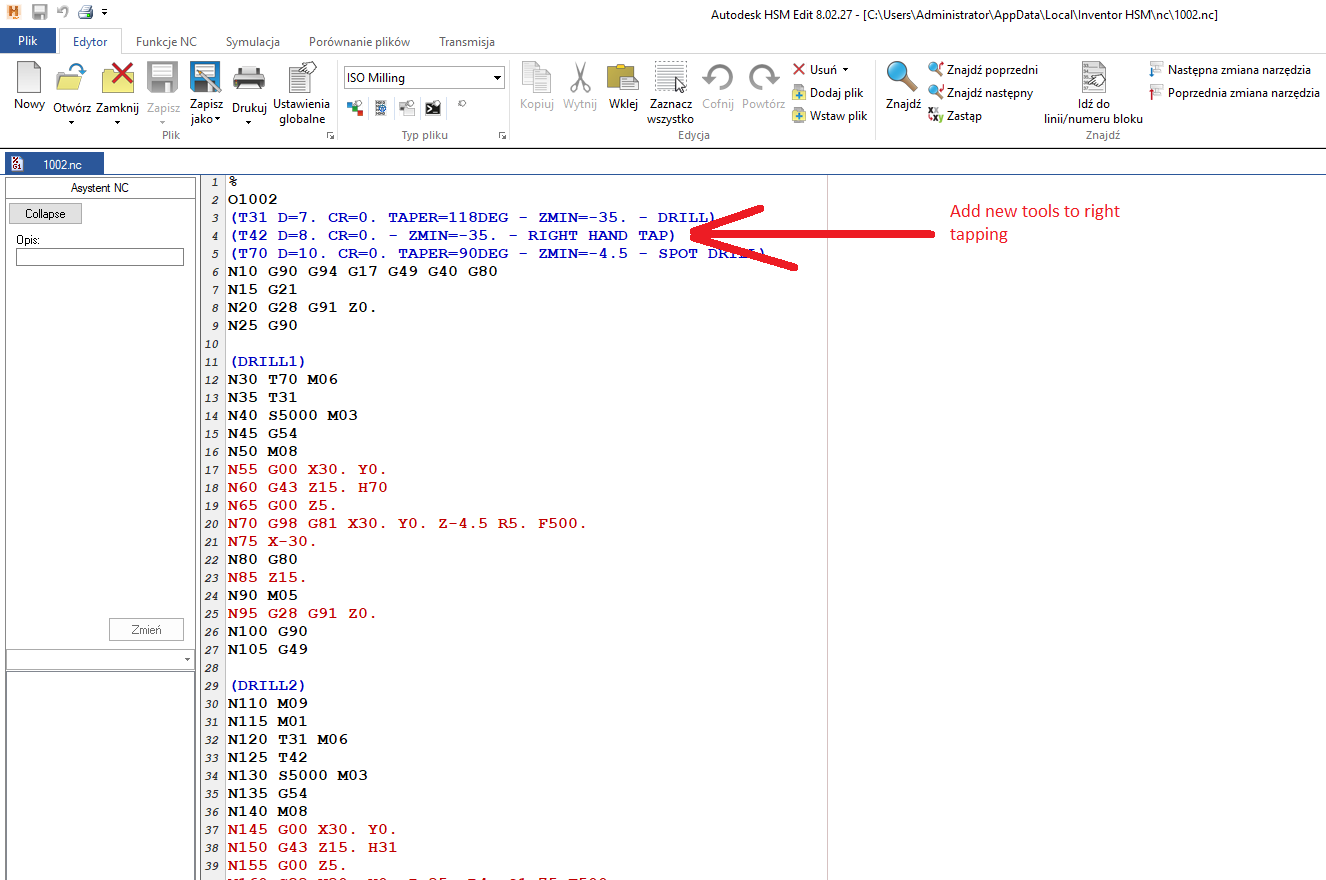 Solved: Reverse tool numbering - Autodesk Community