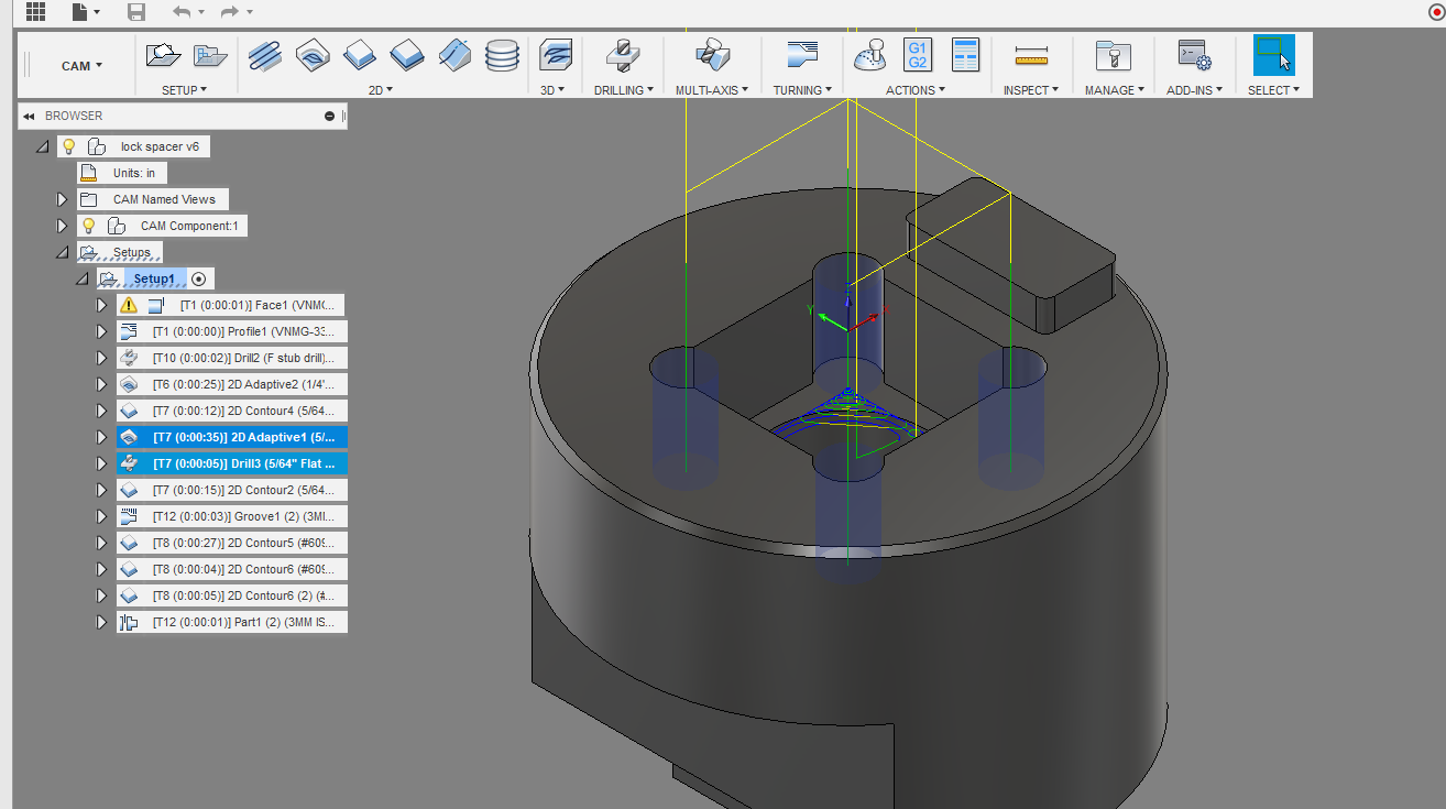 Solved: mill turn lock unlock code missing - Autodesk Community