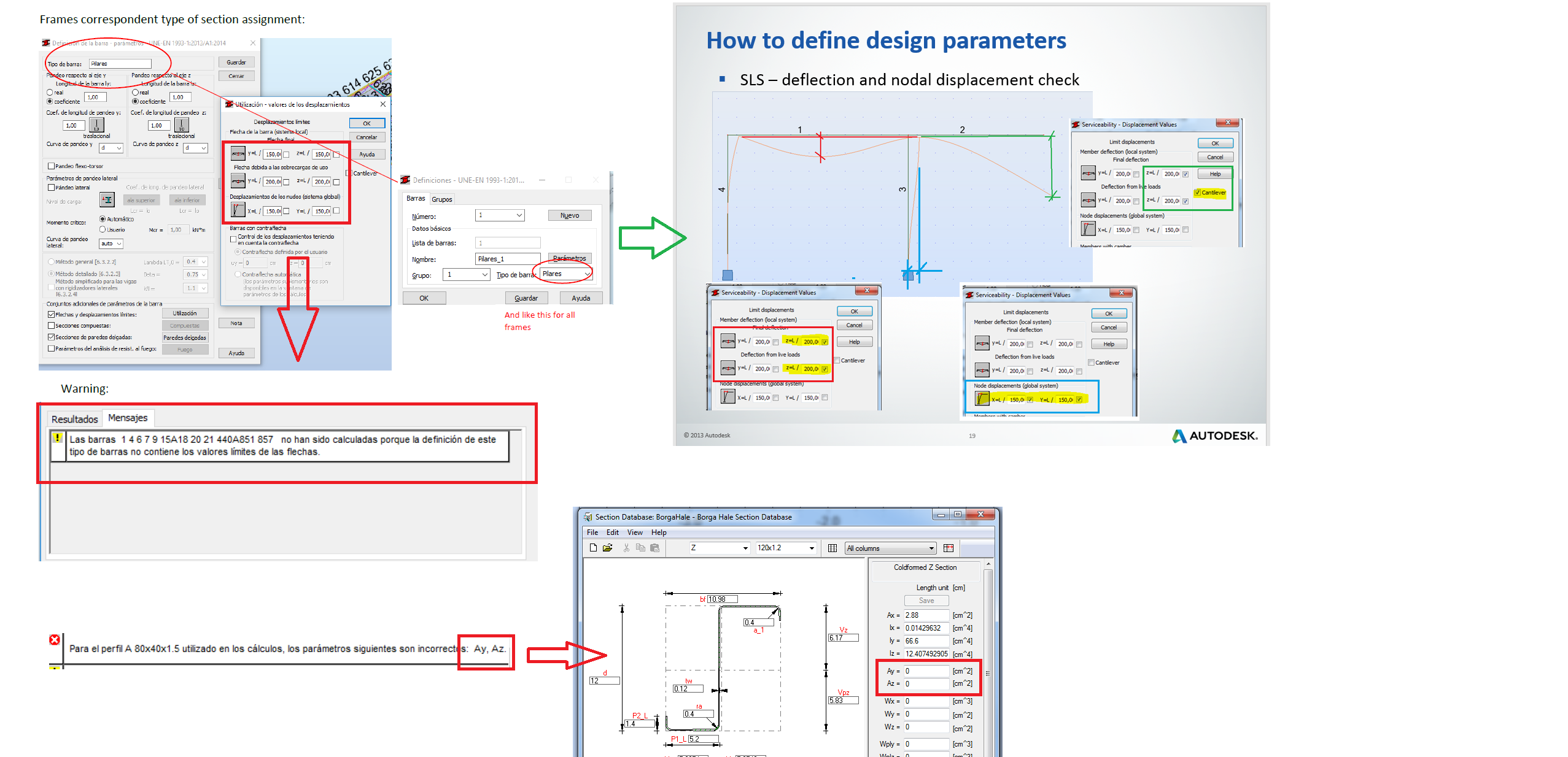 Solved: SLS VERIFICATIONS AND THIN WALLED SECTIONS PARAMETERS - Autodesk Community