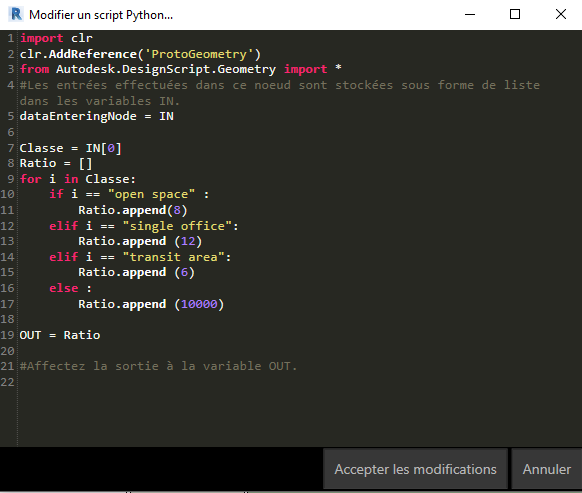 Résolu : Utilisation de valeurs de paramètres dans Dynamo - Autodesk ...