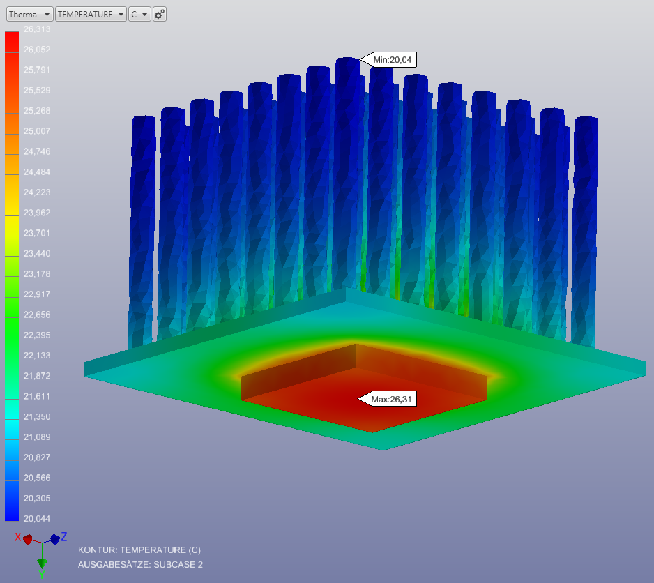 thermal analysis of a chip and hsk - Autodesk Community