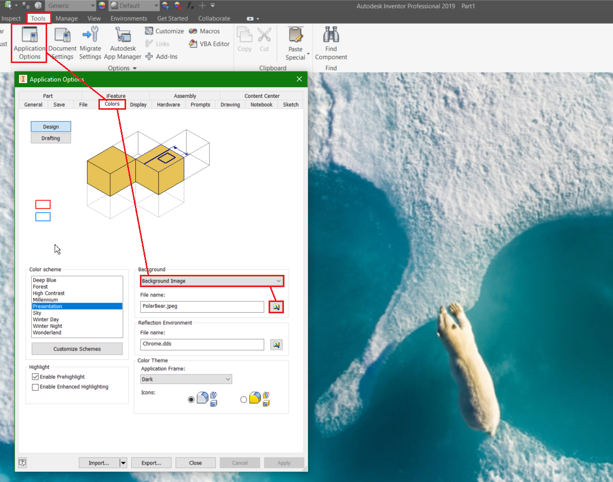 Solved: Adding OWN Images to Style and Standard background - Autodesk ...