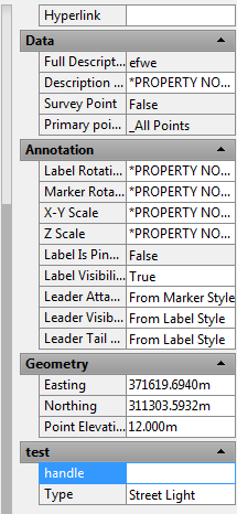 Solved: Civil3D 2013 COGO Point update User defined property value using C# - Autodesk Community