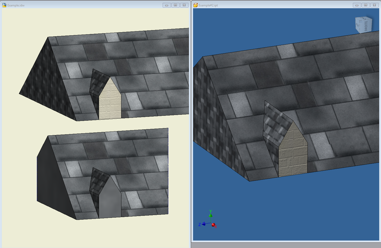 Model appearance and drawing crop view - Autodesk Community