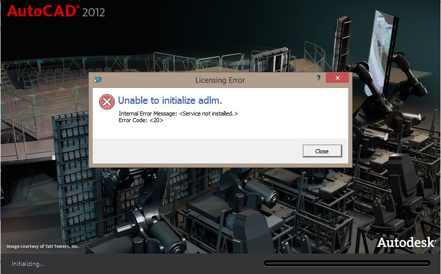 Licensing Error - Autodesk Community