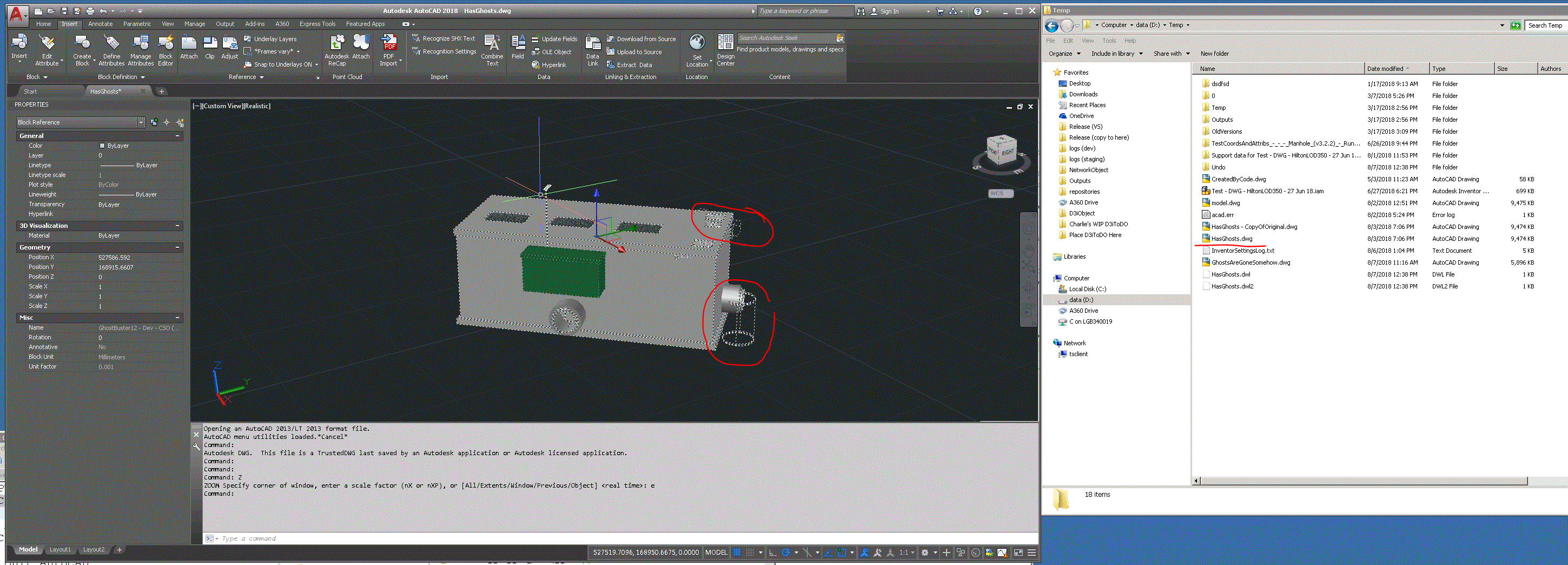 Solved: Ghostbusters! -Ghost objects from previous session appear in model - Autodesk Community