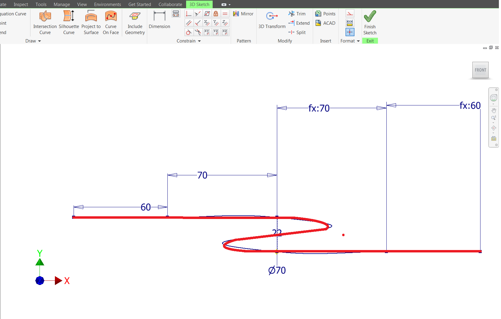 Solved: Inventor 2019 3D Sketch Spline Path Smooth Sweep - Autodesk Community