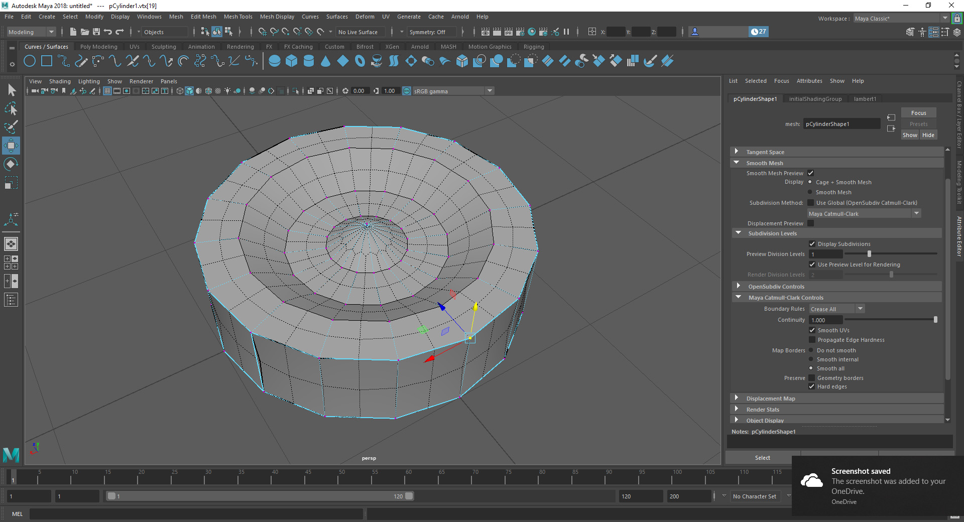 Solved: Ability to smooth a mesh in Maya using Hard edges to control ...