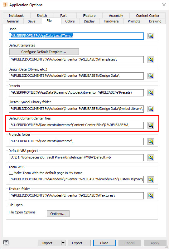 Solved: Content center - local file to Vault library - Autodesk Community