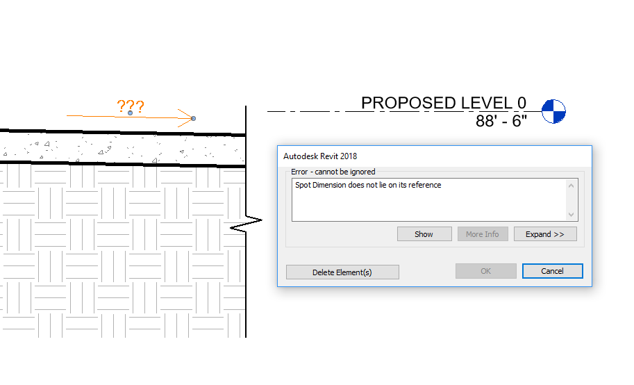 Solved: Spot Slope annotation offset in sections - Autodesk Community