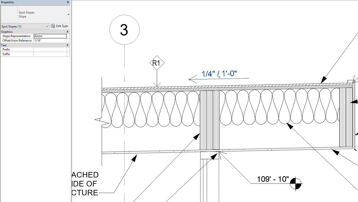 Solved: Spot Slope annotation offset in sections - Autodesk Community