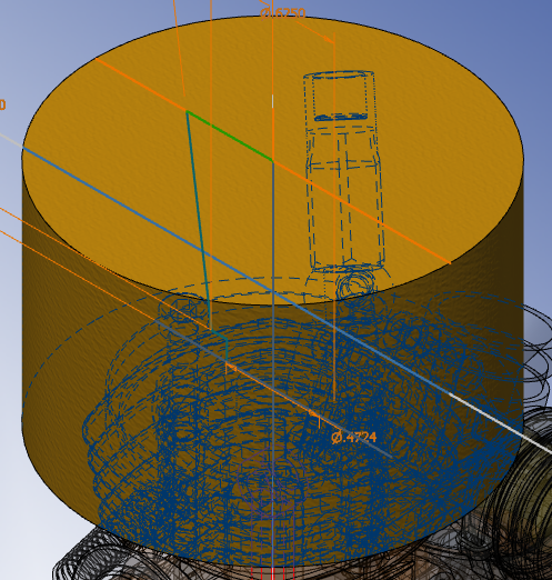Unable to see hidden lines from other parts in Inventor 2014 - Autodesk ...