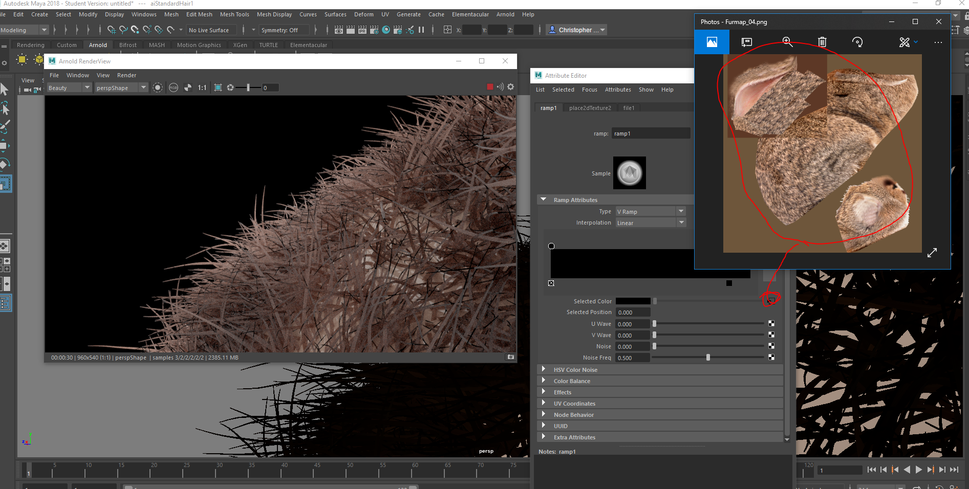 Xgen Fur Map Questions - Autodesk Community