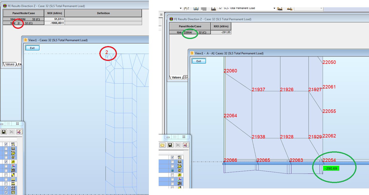 Solved: Difference between max plate and shell results in table ...