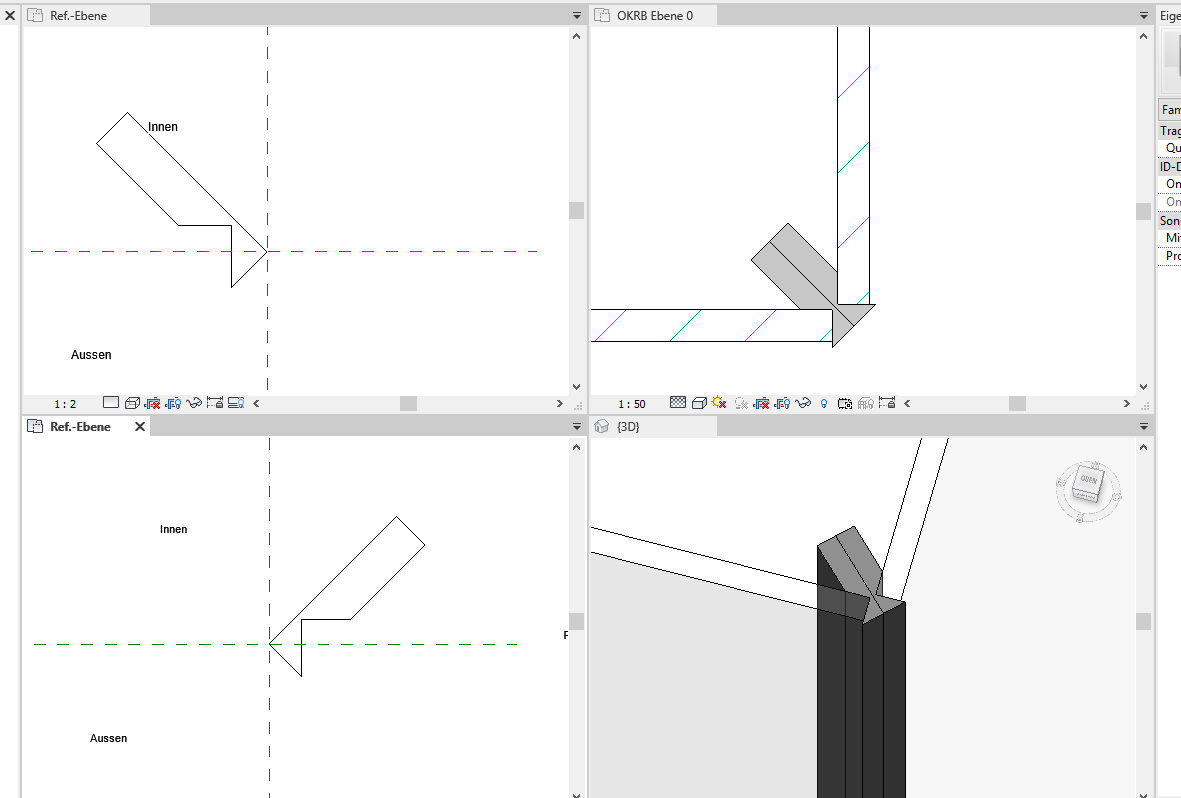 Revit - Angled Corner Mullion for Curtain Walls and Systems - autodesk