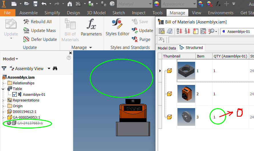 Includeexclude Bom Bug When Includeexclude Is Not Put In Table Of I Assembly Autodesk Community