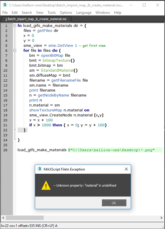 Solved: Script to batch import Bitmaps and create material - Autodesk Community