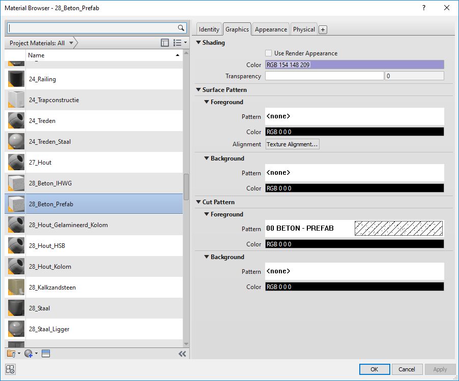 Change the pattern picker to make it consistent for the program ...