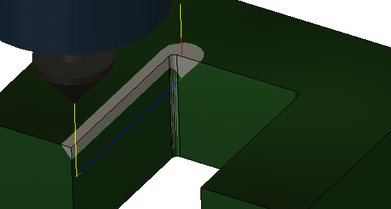 2d Chamfer Tip Offset Offsets Into Part Autodesk Community 