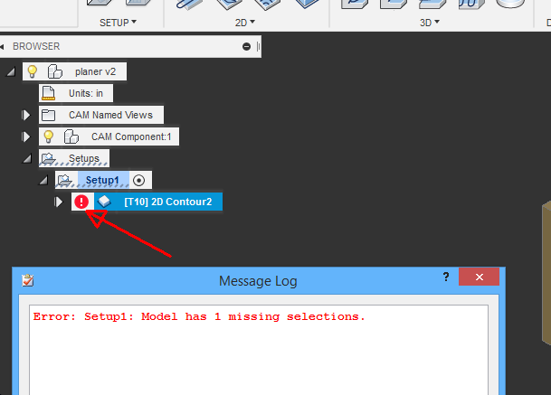 Solved: Keep getting "failed to generate toolpath" - Autodesk Community