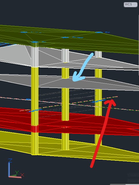 Geotechnical Module, hot to show hidden strata in profile view ...
