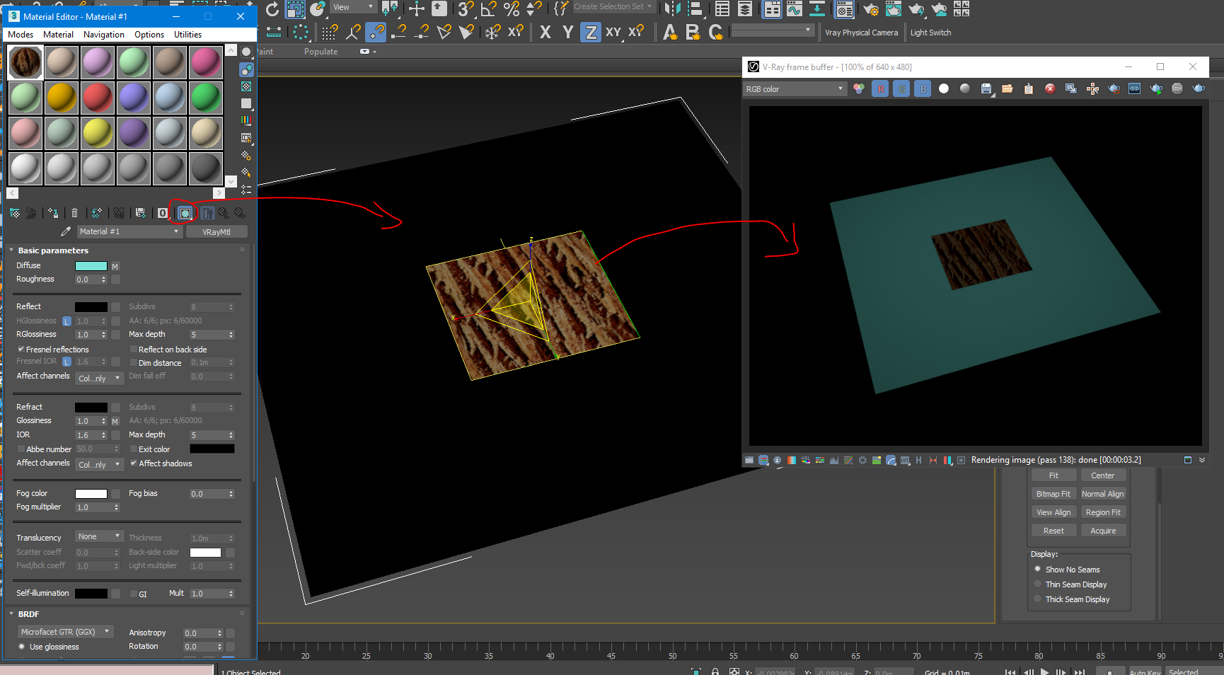 Tiles in viewport, not in render - Autodesk Community