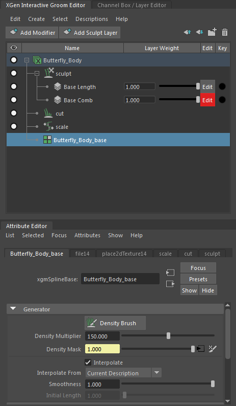 XGen Interactive Groom Interpolation problem - Autodesk Community