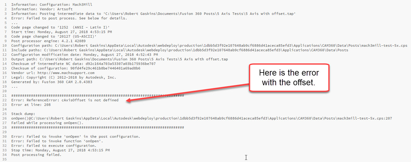 5 axis mach 3 post process - Autodesk Community