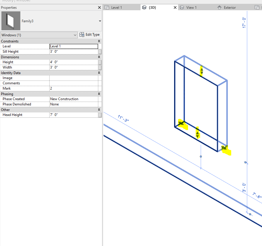 Solved Shape Handles For Default Windows Autodesk Community Revit Products