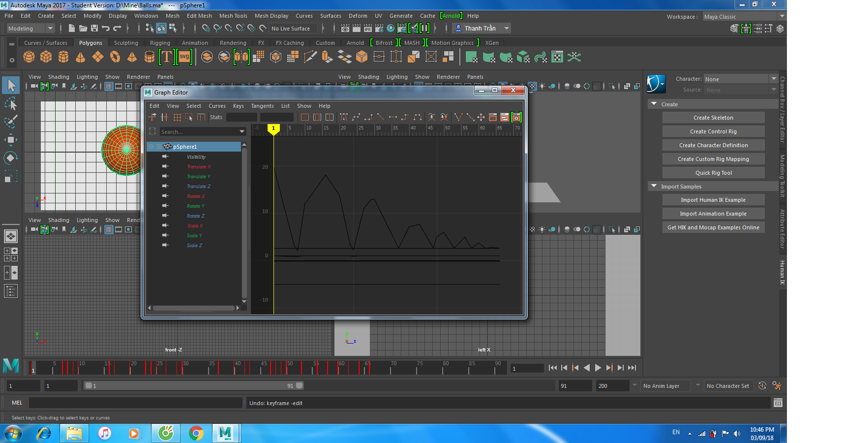 Solved: No keyframe in graph editor in Maya - Autodesk Community