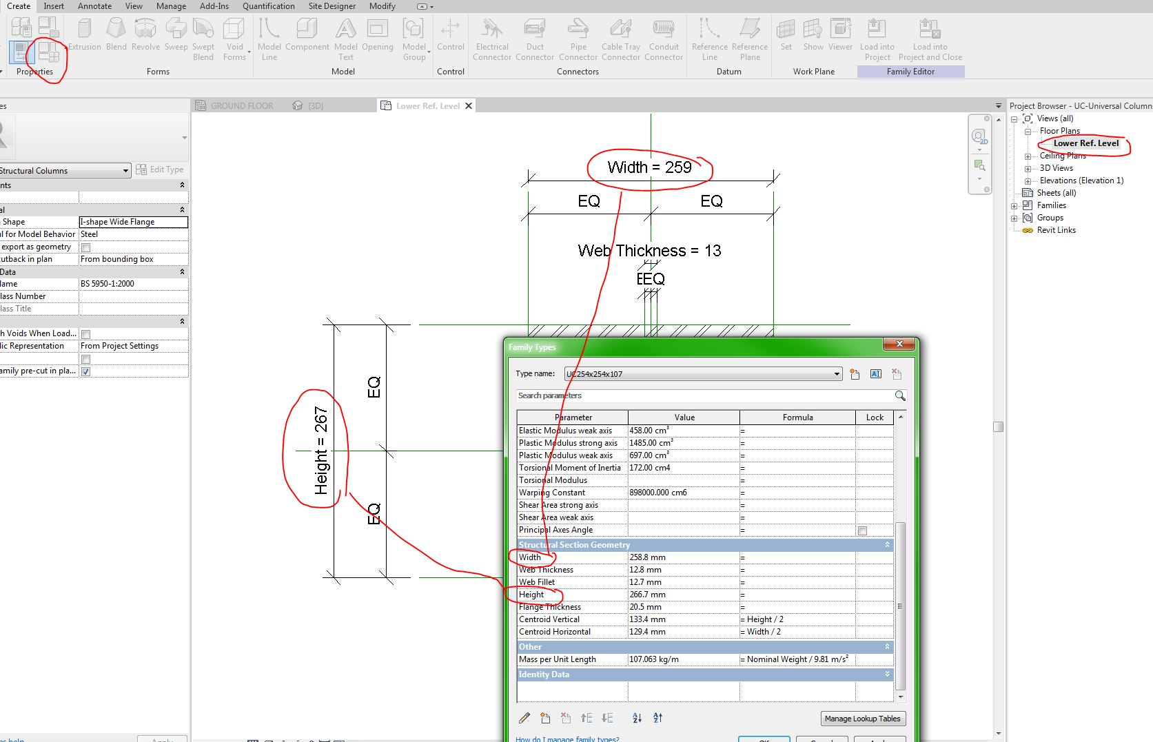 Revit Architecture, structual component family meanings - Autodesk ...