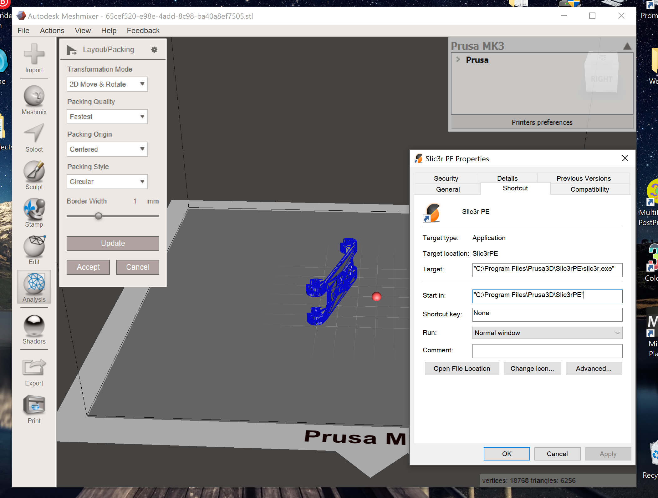 Solved: Adding a Prusa 3D printer to Meshmixer - Autodesk Community