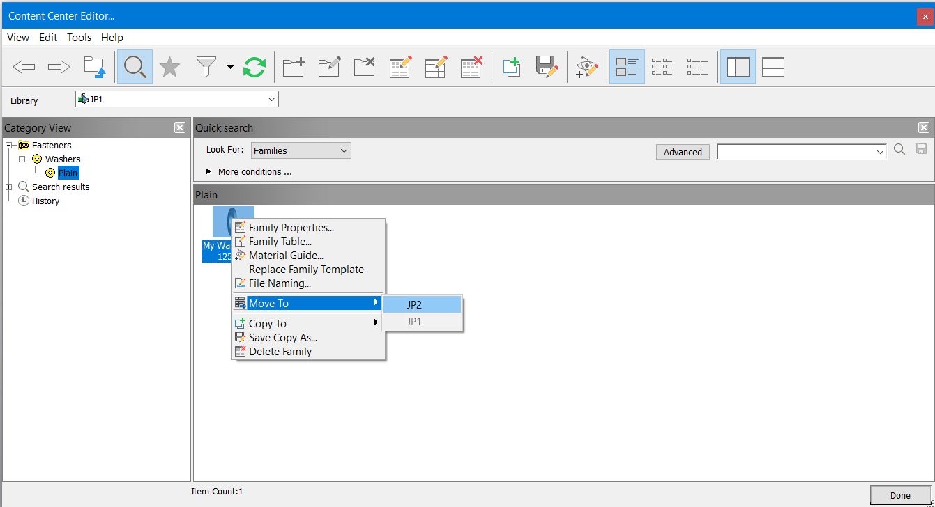 Content center parts - Autodesk Community
