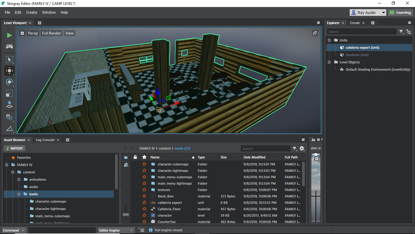Setting Stingray Physics - Autodesk Community