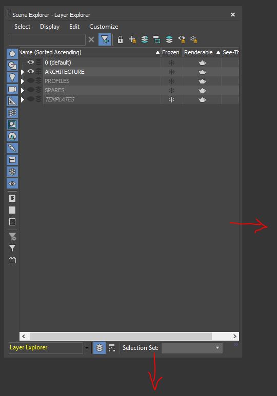 Solved Expand Scene Explorer Autodesk Community
