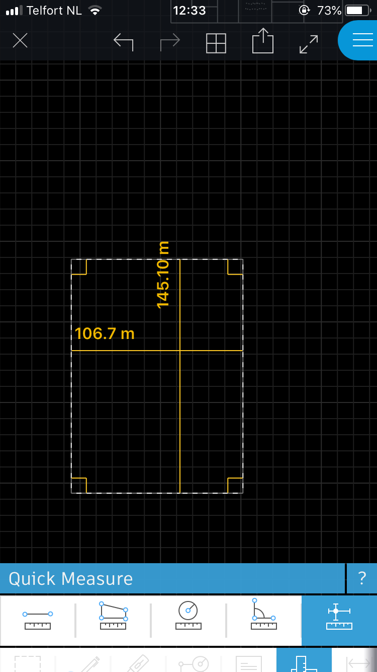 Quick measure function like mobile app - Autodesk Community