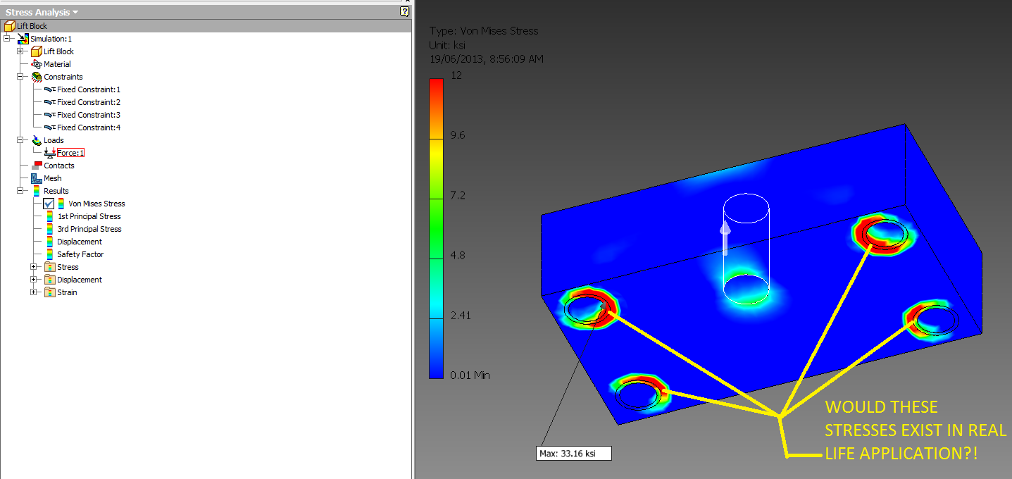 Solved: FEA Contacts on Threaded Connections - Autodesk Community