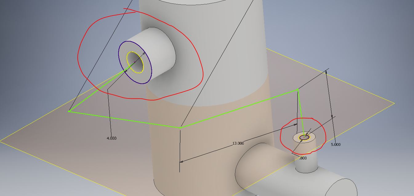 3d Sketch On Face Constraint Constraint Would Result In Circular Dependencies Autodesk