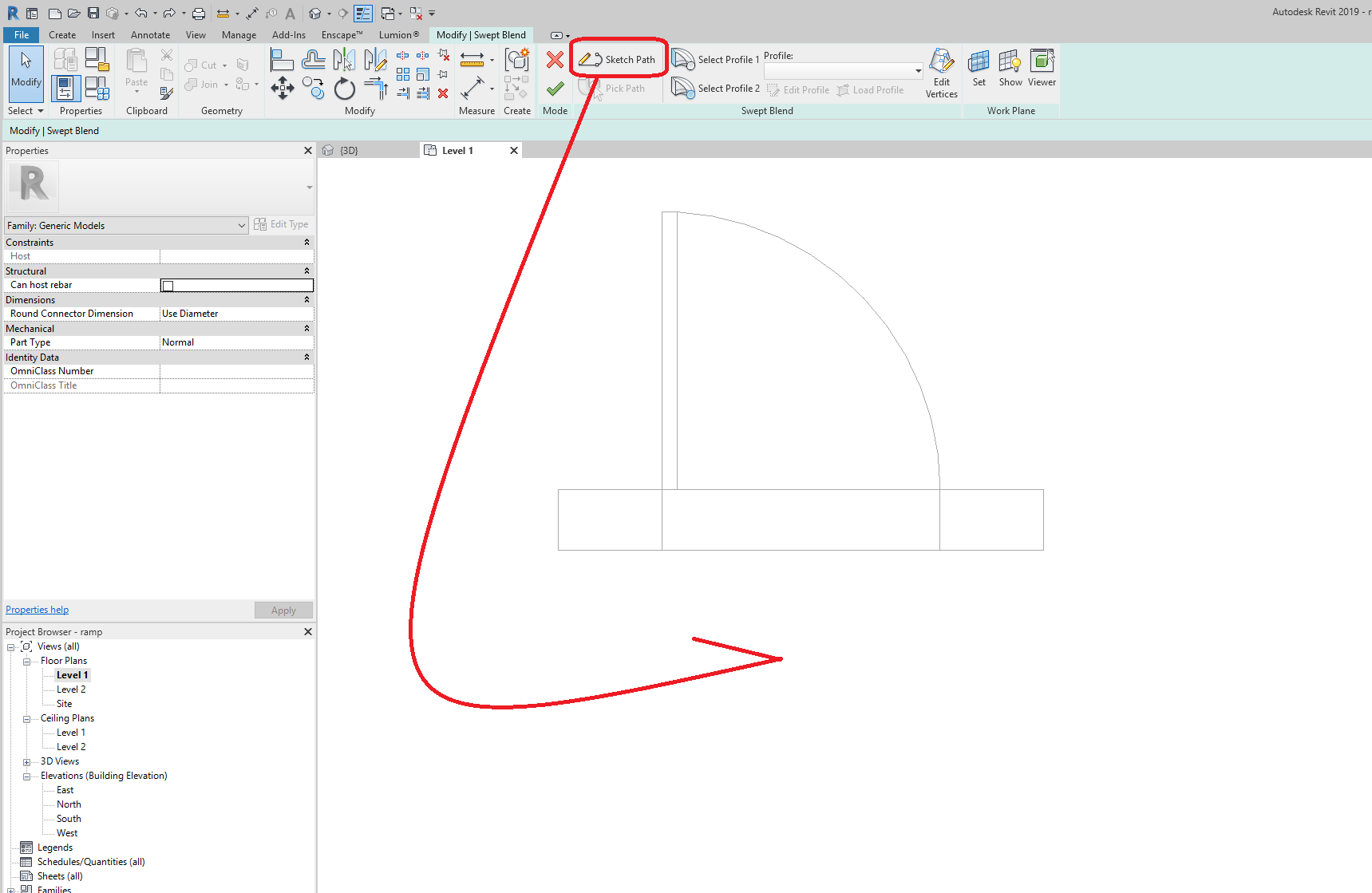 Solved: ramp siding - Autodesk Community