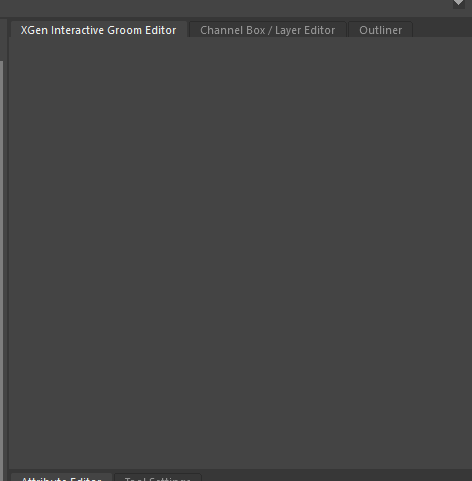 Solved: XGen Interactive Groom Editor doesn't display - Autodesk Community