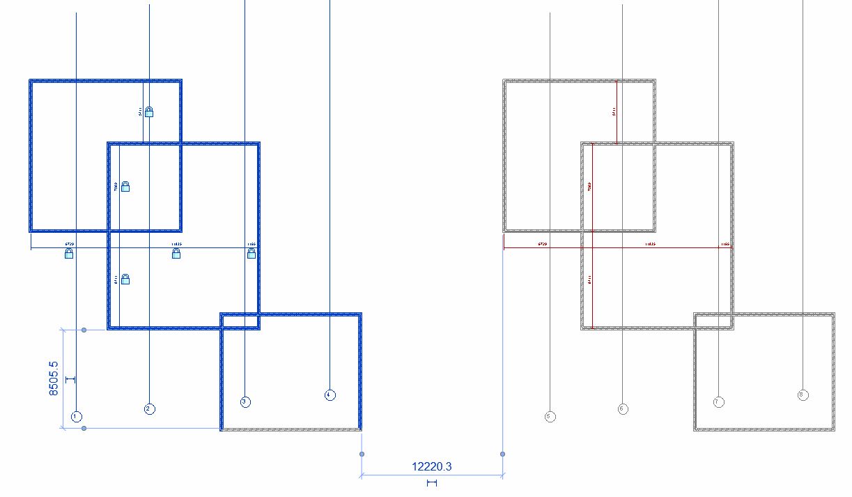 temporary dimension locations - Autodesk Community