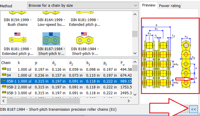 Solved: can't change the size size of the sprocket - Autodesk Community