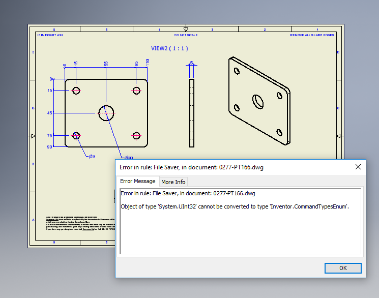 Ilogic Rule Suddenly Not Working Autodesk Community 