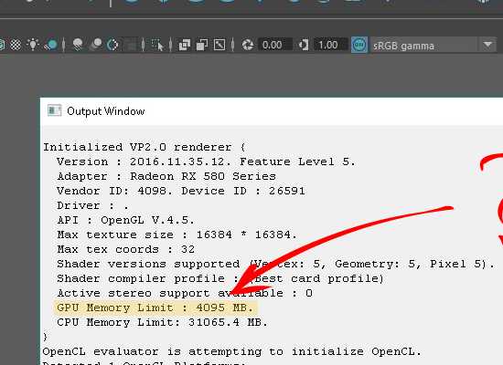 GPU Memory Limit - Autodesk Community