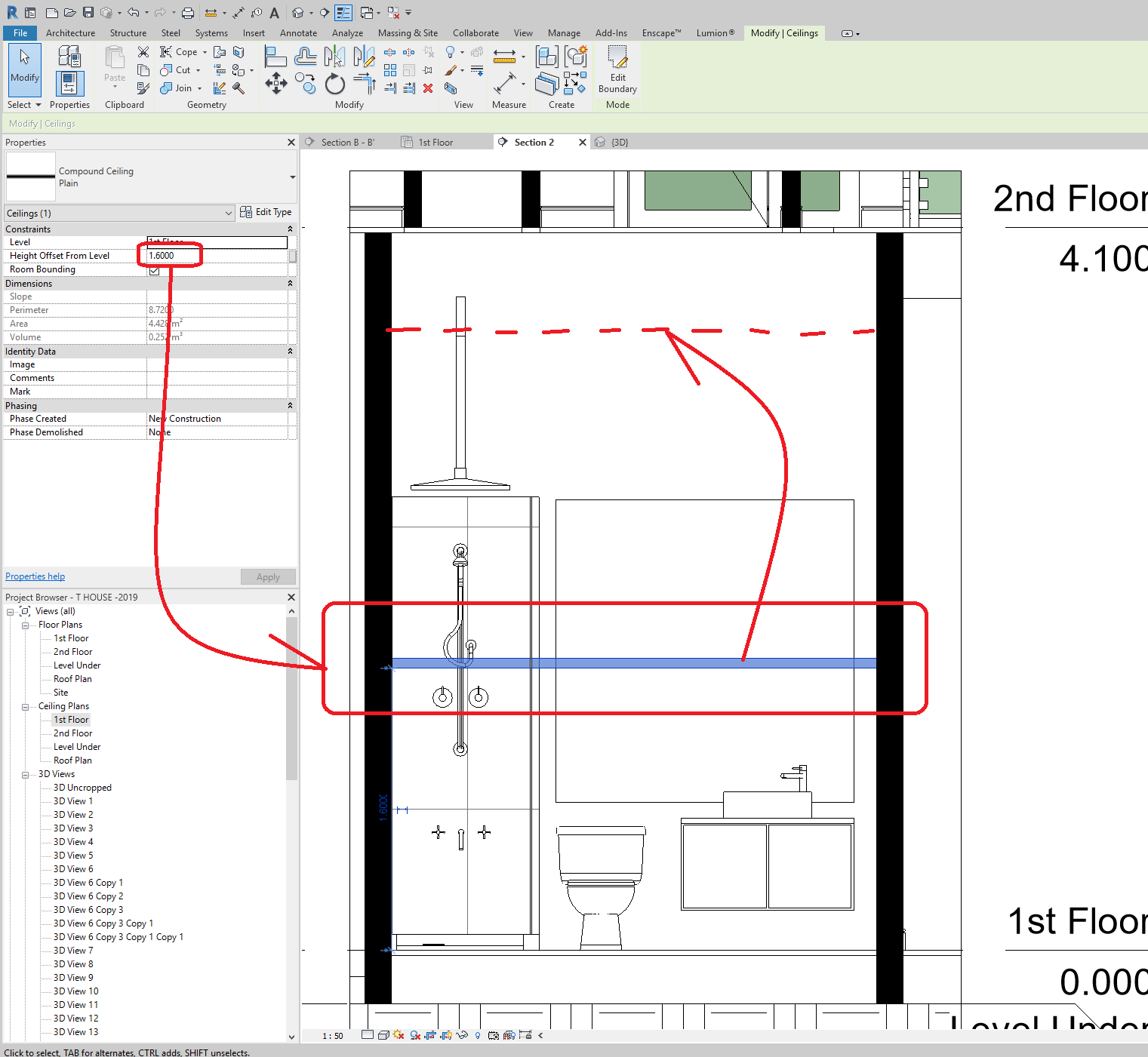 Solved: I can't apply lights in the ceiling - Autodesk Community