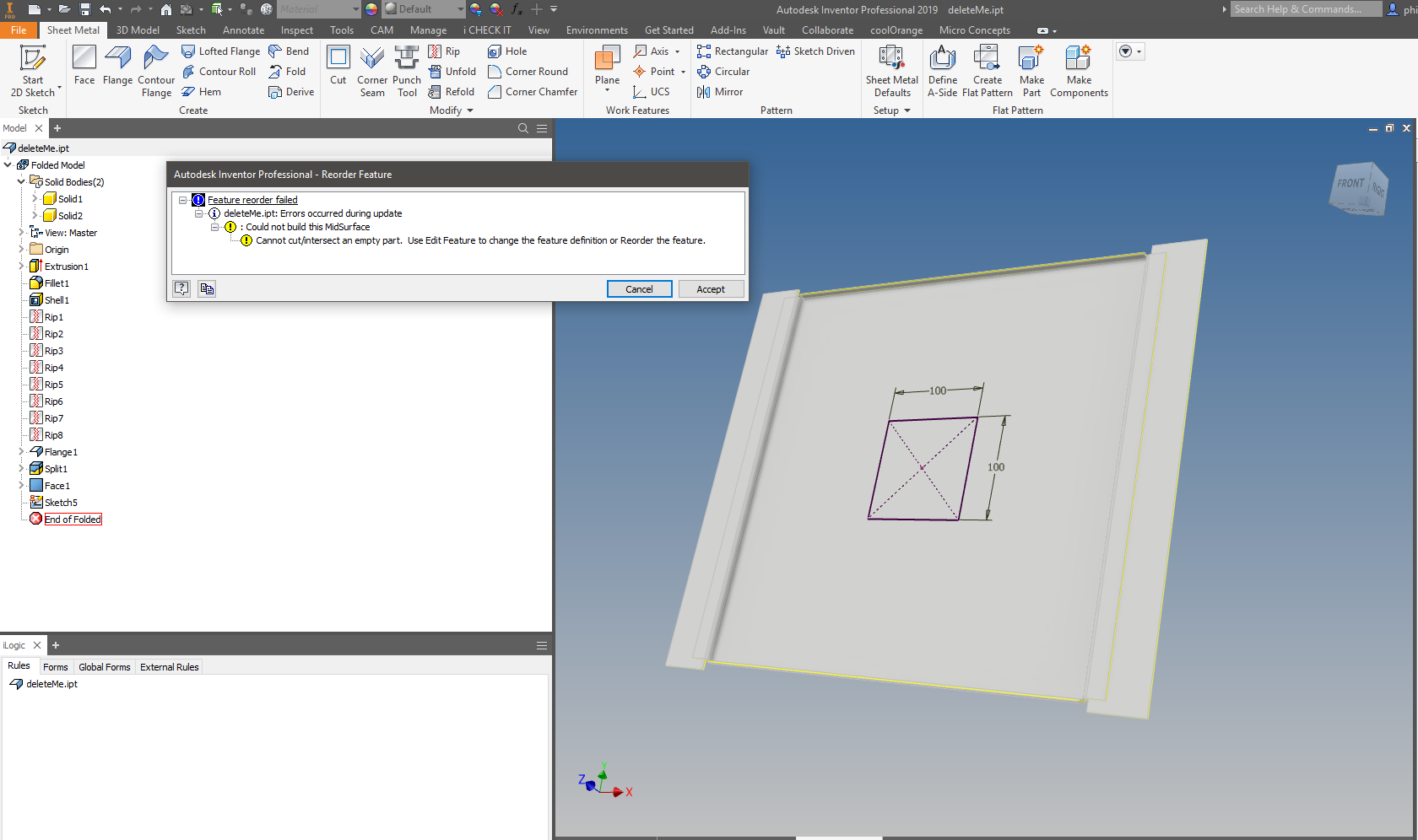 Solved: Nastran in cad midsurfaces how to delete - Autodesk Community